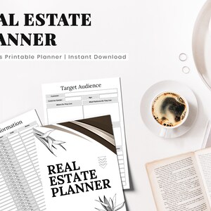 Real Estate Agent Planner Printable, Realtor Planner, Planner Printable ...