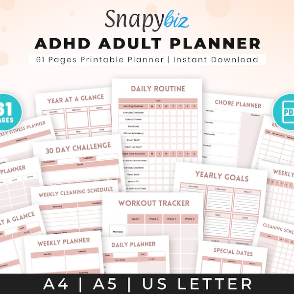 Adult Adhd Routine - Etsy