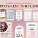 Pastel Social Media Canva Template Bundle, Pastel Social Media, Pastel ...