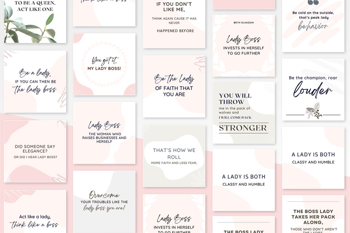 Lady Boss Quotes Boss Woman Quotes Appreciation to Boss - Etsy