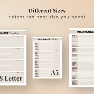 Fillable Insurance Tracker, Printable Planner Pdf, Insurance Agent Gift ...
