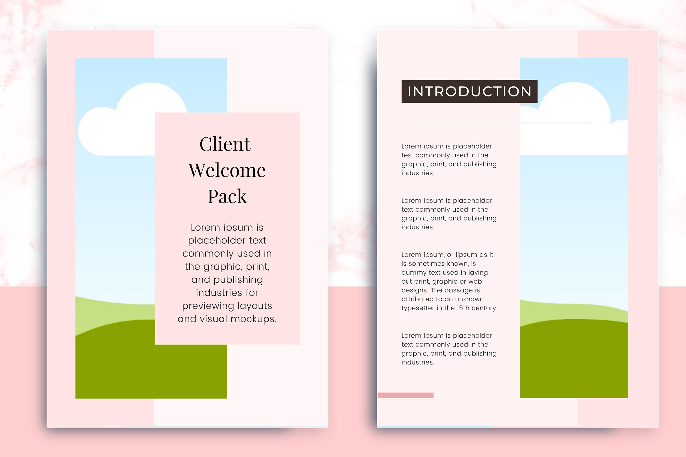 Client Welcome Packet Template Client Onboarding Template - Etsy