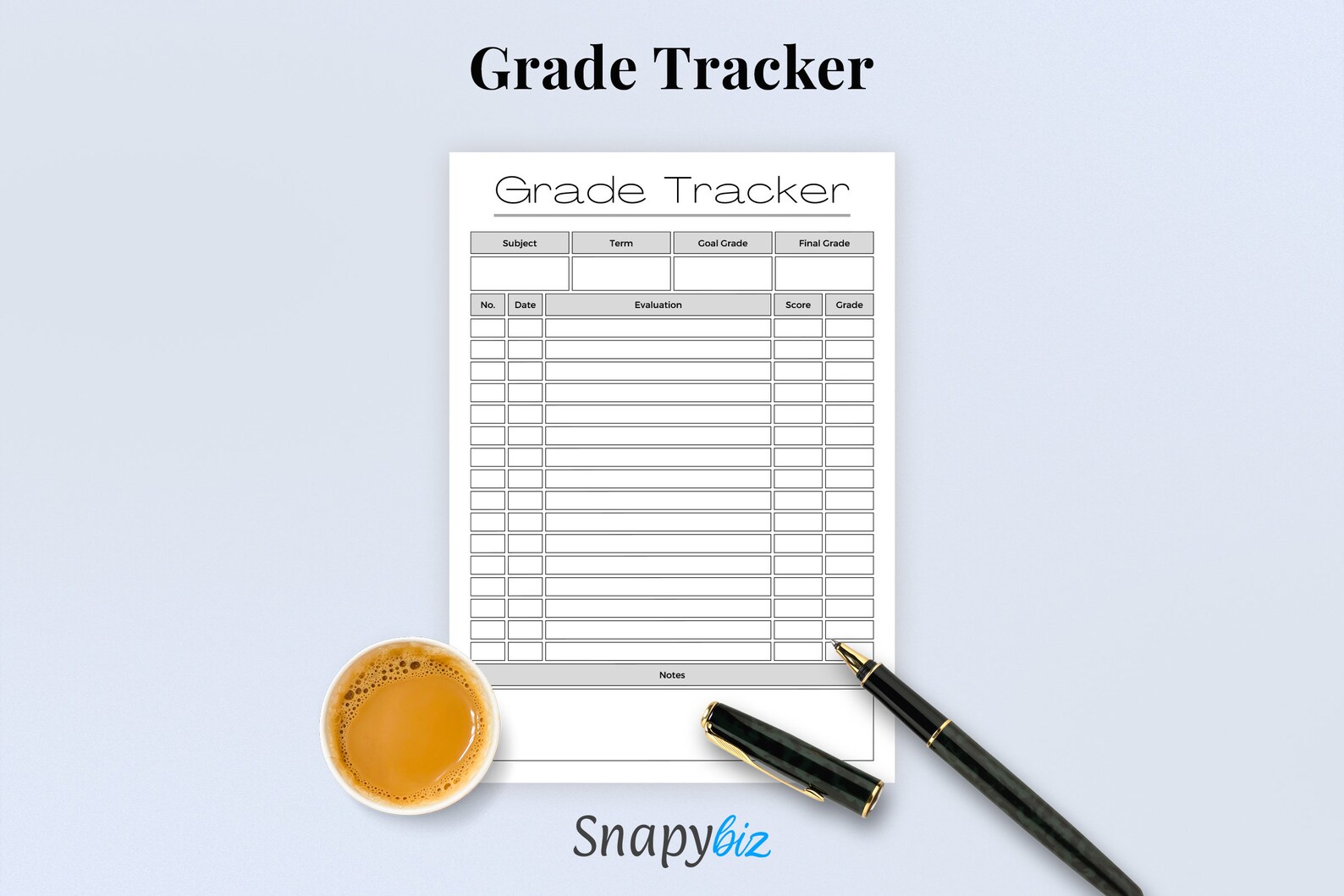 Printable Grade Tracker for Students Grade Tracker Student - Etsy