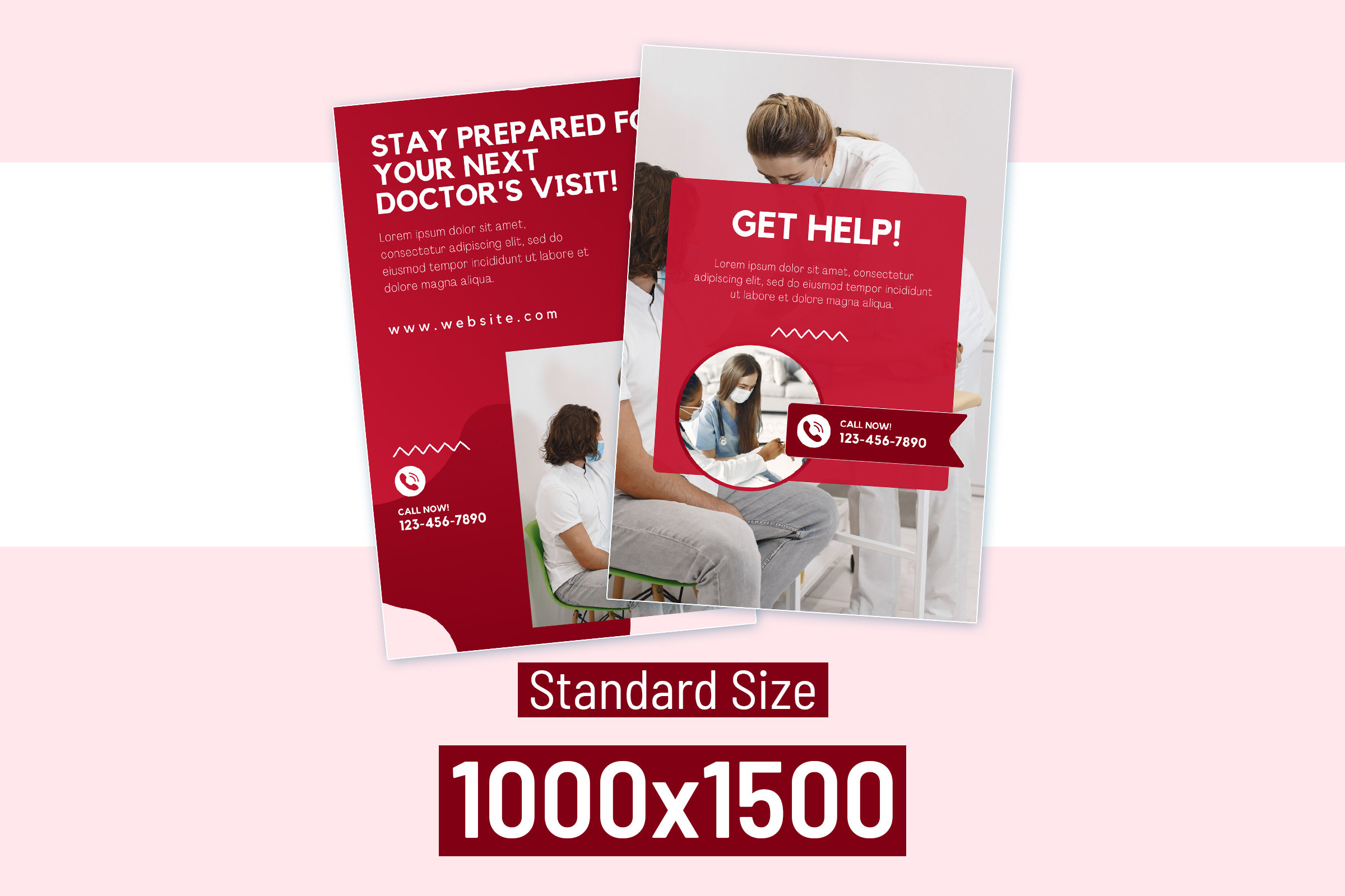 Healthcare Templates Editable | Canva Pinterest Marketing Social Media ...