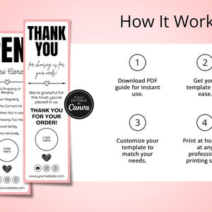 Editable Pen Care Card Template, Epoxy & Gel Pen Instructions Canva - Etsy
