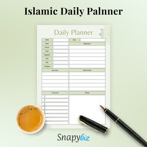 Islamic Daily Planner Pdf, Good Deeds, Printables, Islamic Daily ...