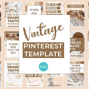 Editable Pinterest Canva Pins Template Customizable Pinterest Designs ...