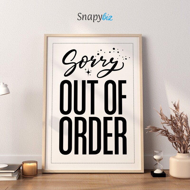 Printable Sign - Etsy