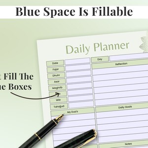 Islamic Daily Planner Pdf, Good Deeds, Printables, Islamic Daily ...
