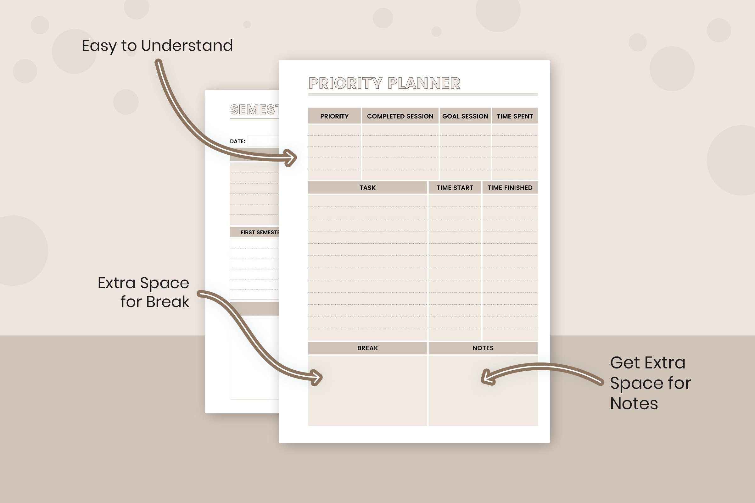 Elementary School Planner Elementary Student Planner - Etsy