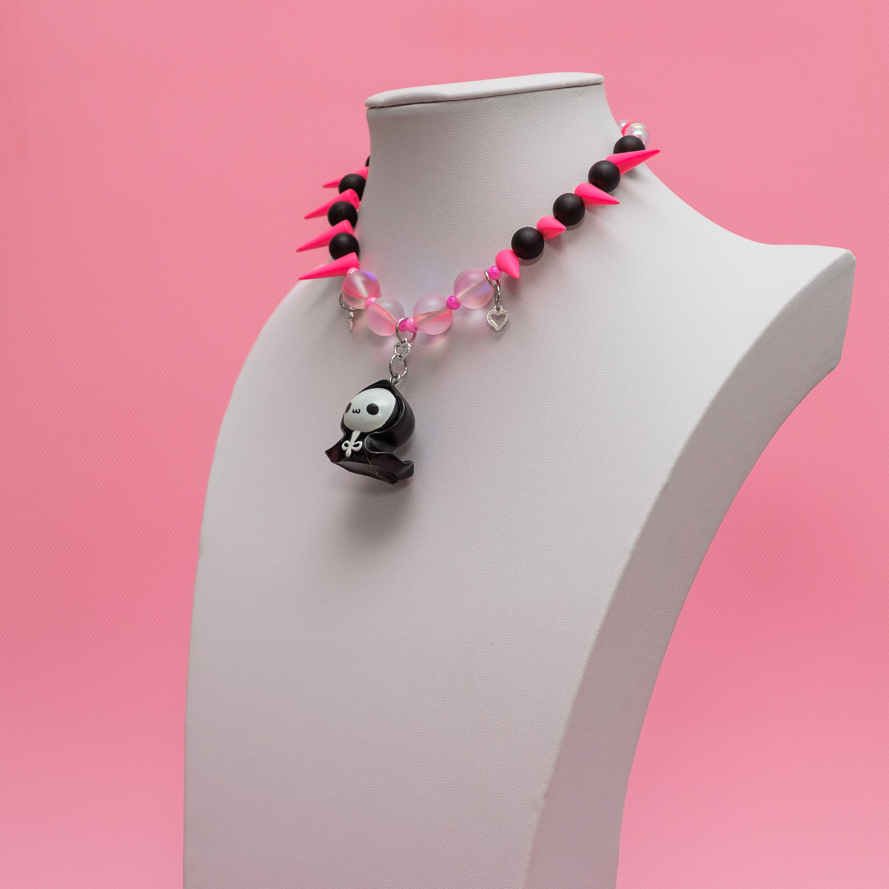 Kawaii Goth Choker Ghost Choker Spikey Choker Gothic | Etsy