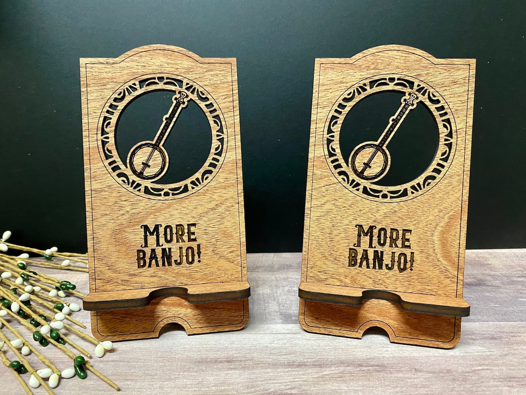 More Banjo Cell Phone Stand Banjo Cell Phone Americana - Etsy