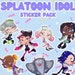 SPLATOON IDOLS Sticker Pack - Etsy