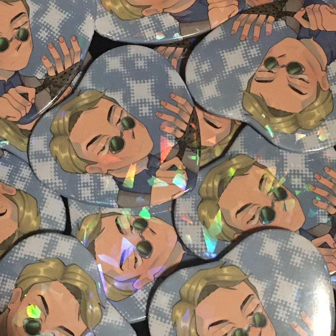 JUJUTSU KAISEN Nanami Heart Badge - Etsy