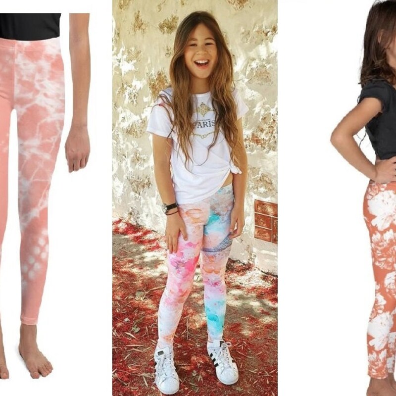 Girls Leggings - Etsy