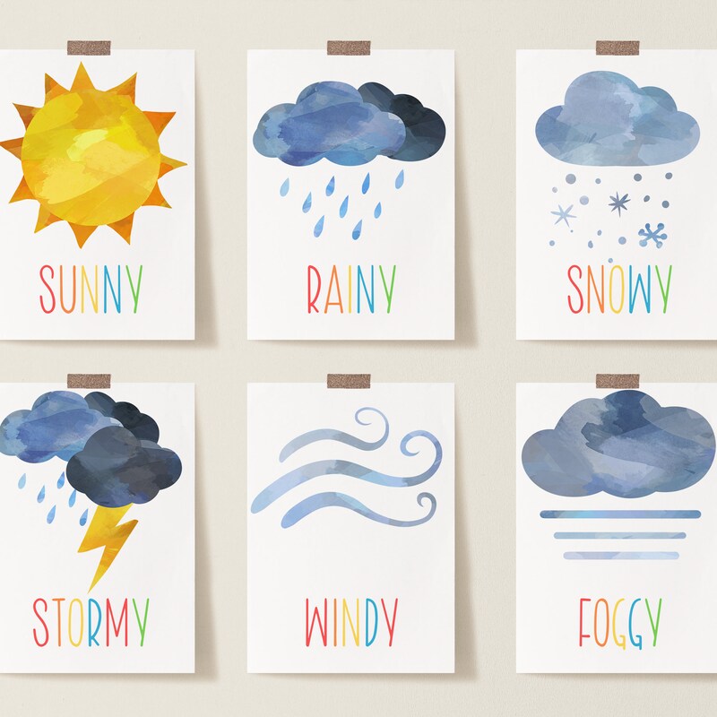 Weather Chart - Etsy