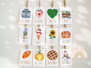 Alphabet Flashcards Set Fall Themed Alphabet Cards - Etsy Canada