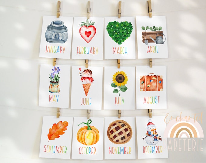 Alphabet Flashcards Set, Fall Themed Alphabet Cards, Homeschool ...