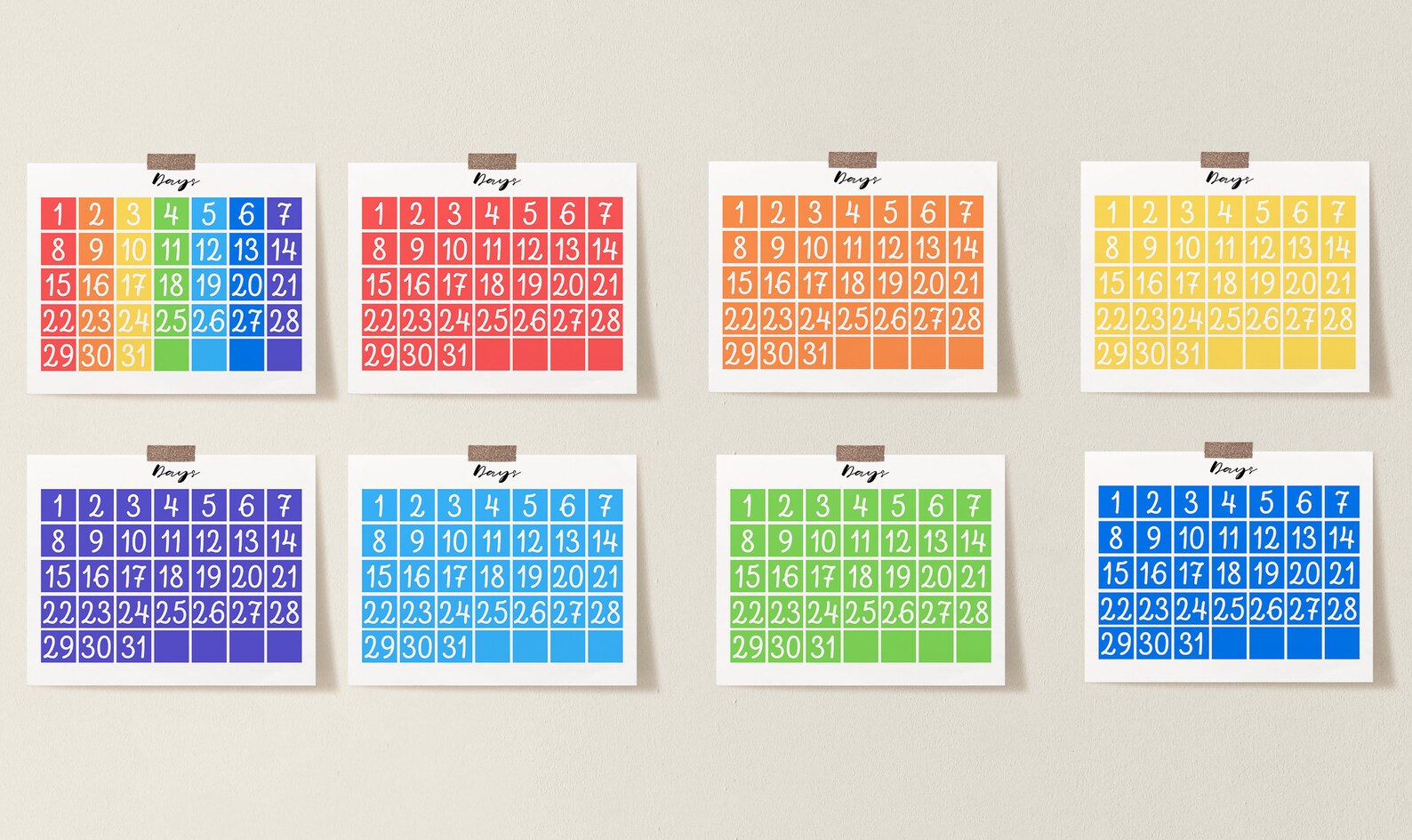 Perpetual Calendar, Homeschool Calendar, Preschool, Kindergarten ...
