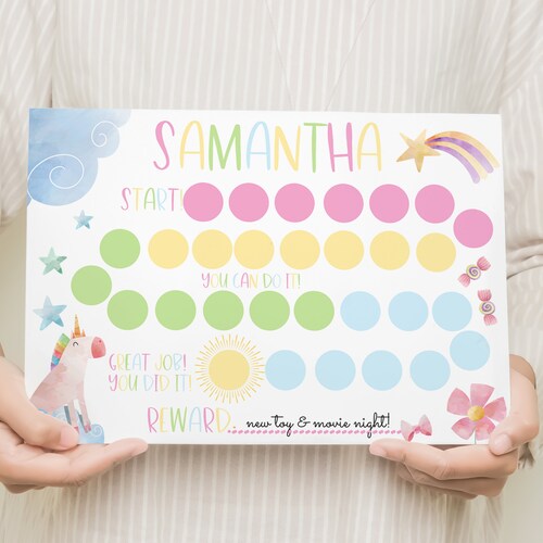 Snail Printable Reward Chart for Kids Chore Chart for Girls - Etsy Canada