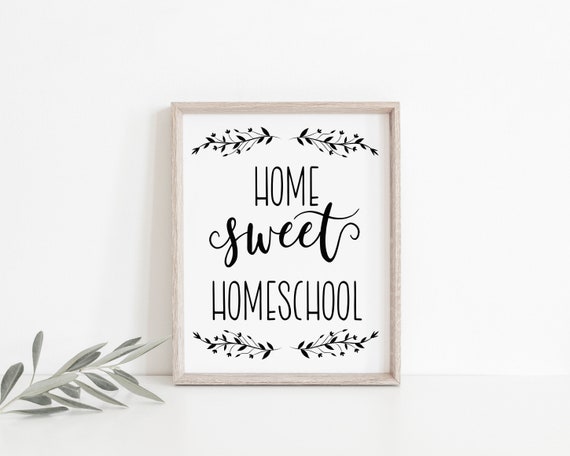 Home School Printable Home Sweet Classroom Print Kids Room | Etsy