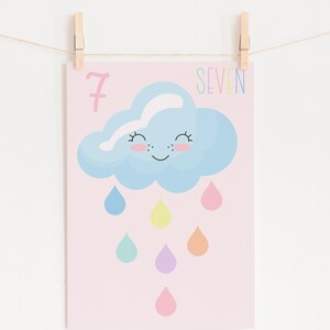 10 Pastel Number Flash Cards, Number Flashcards Printable, Home School ...