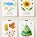 4 Seasons Flashcards, INSTANT DOWNLOAD, Toddler Weather Activity, Pre-k ...