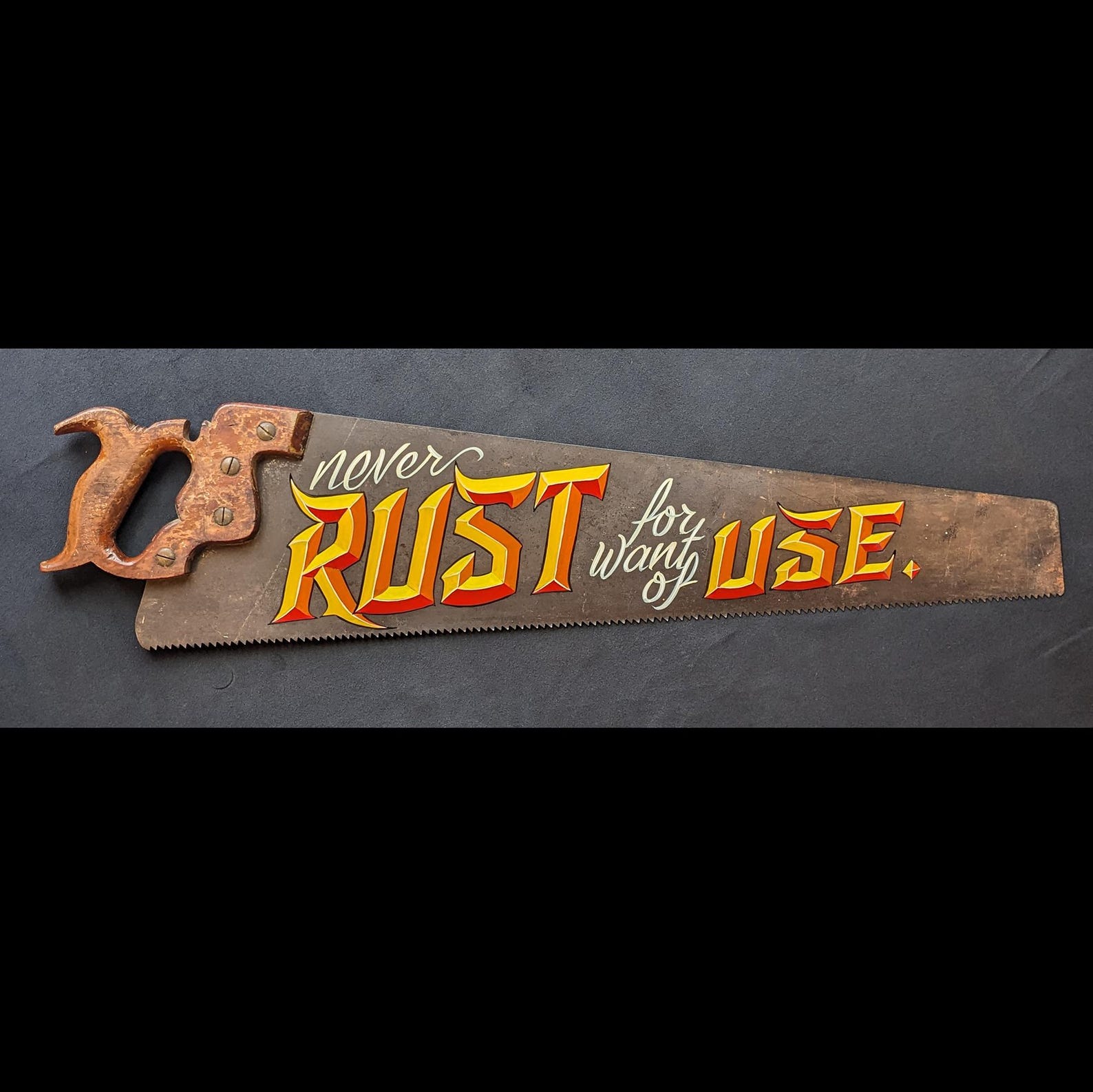 Unique, Hand-painted Saw - Etsy