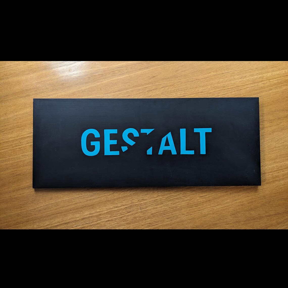 Gestalt Original Hand-painted Sign Art - Etsy