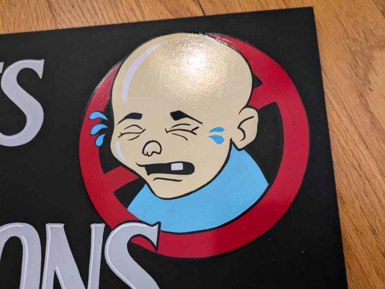 No Crybabies! - Original, Hand-painted Sign Art - Etsy