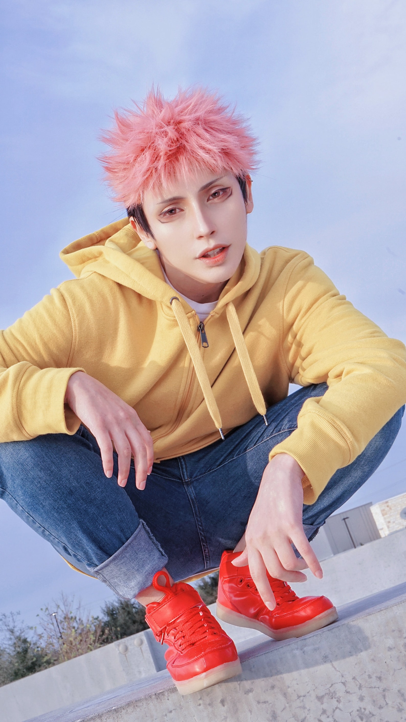 Itadori Yuji Jujutsu Kaisen Cosplay Print | Etsy