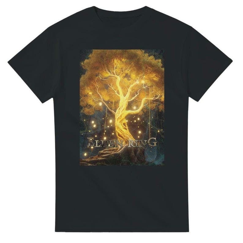 Elden Ring Shirt Erd Tree Design Elden Ring Gift Merch Gaming T-shirt ...