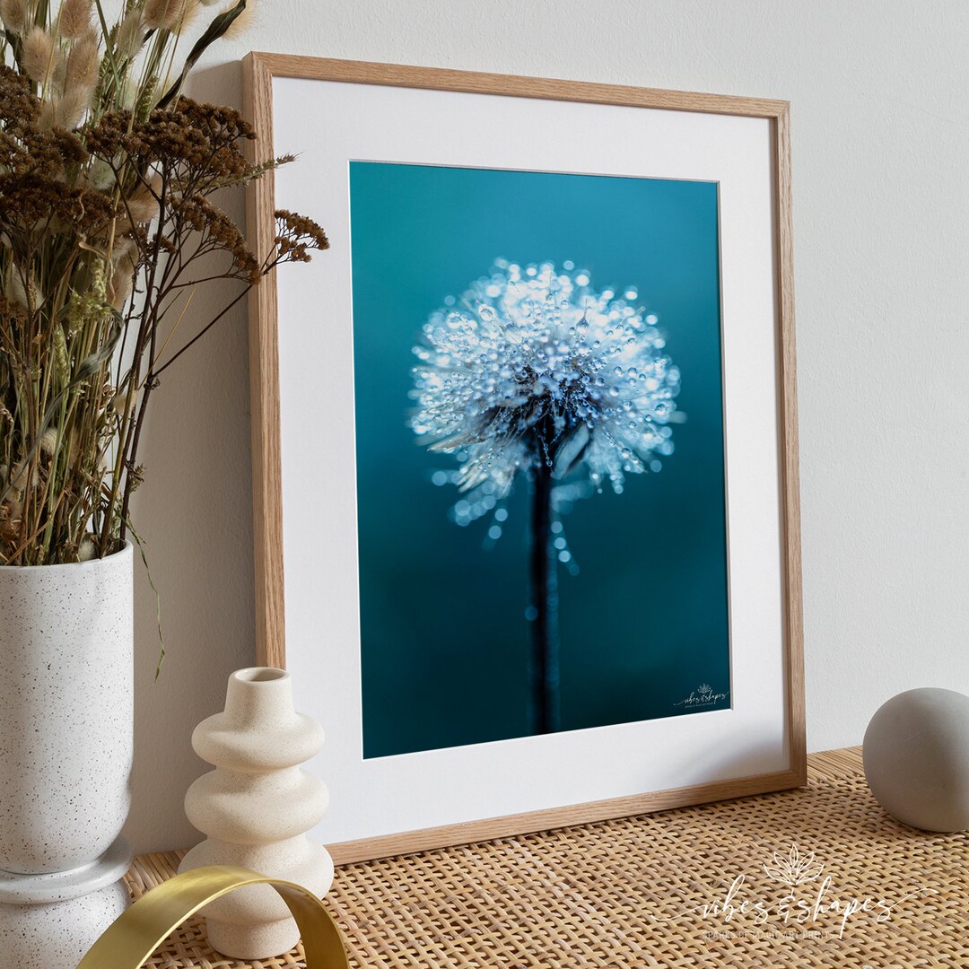 DANDELION POSTER DOWNLOAD Dandelion Print Blue Printable - Etsy