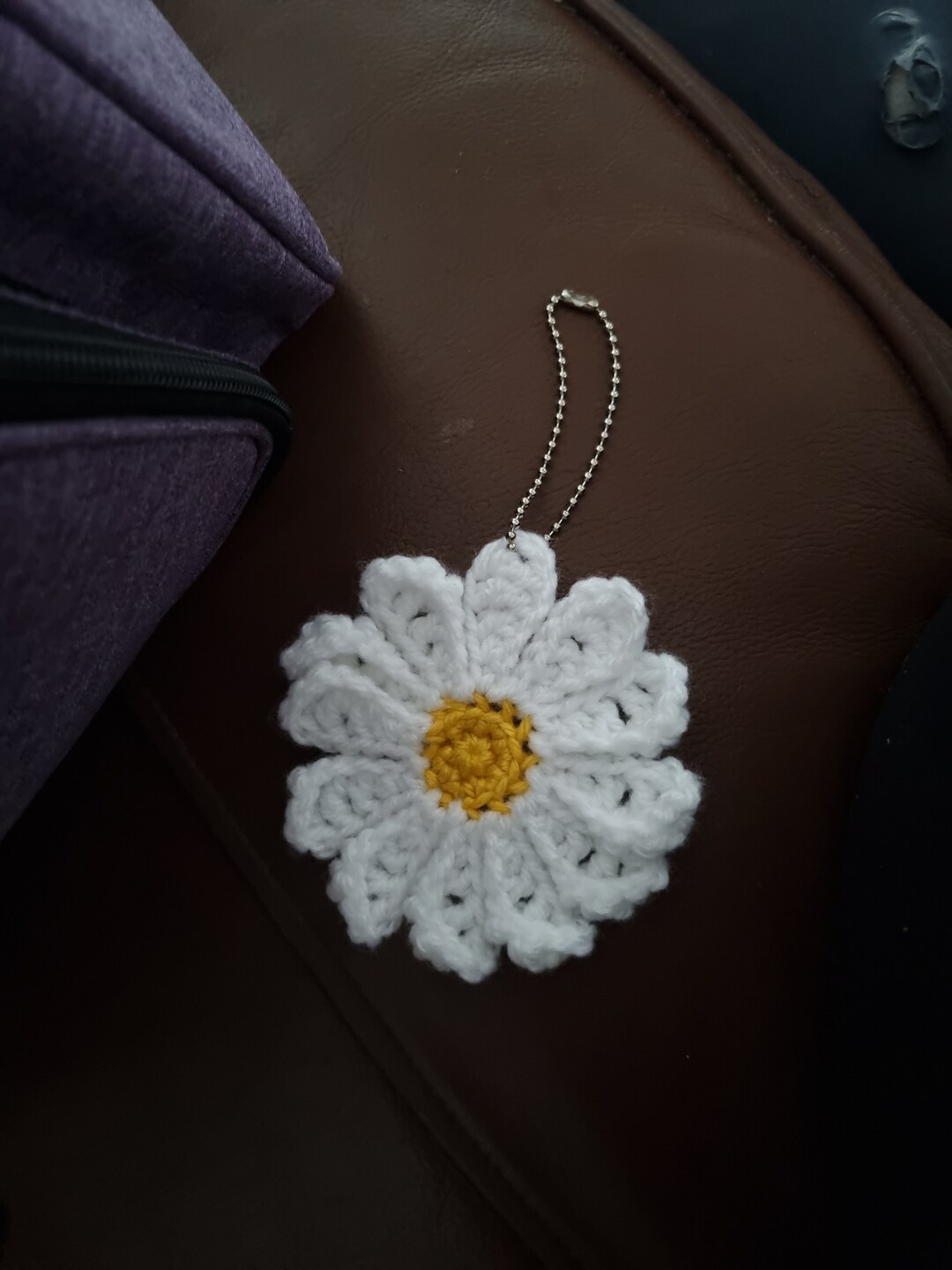 PDF Daisy Flower Keychain - Crochet Amigurmi Pattern - Etsy