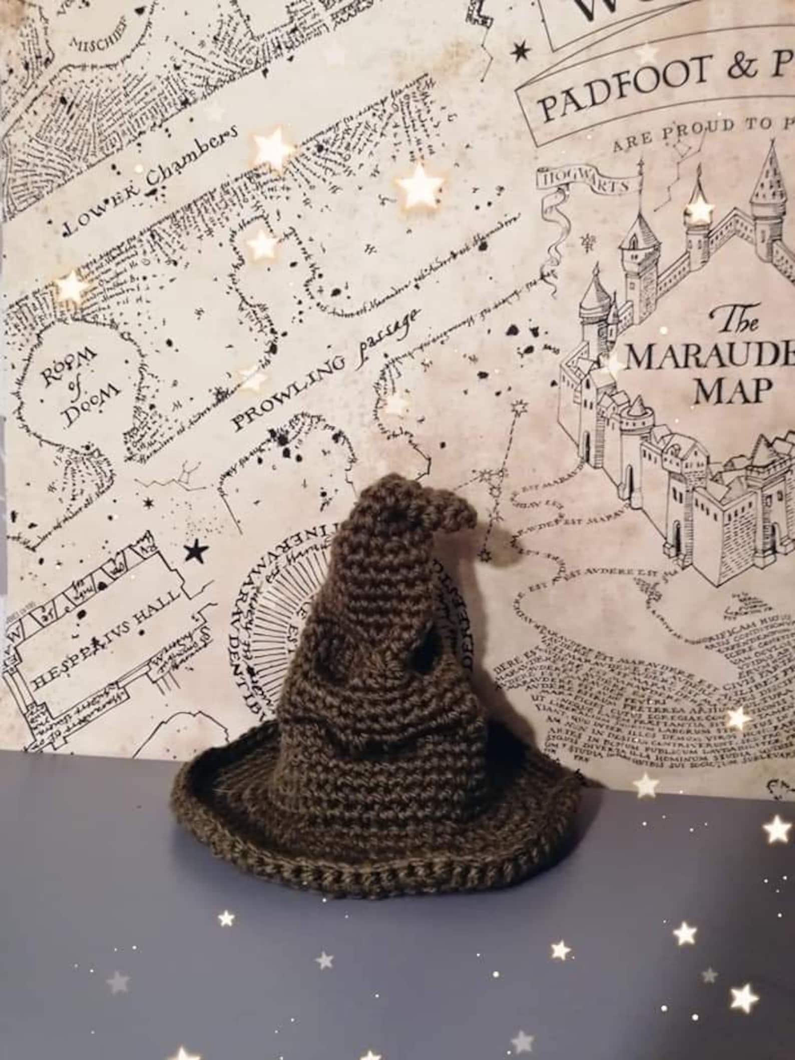 Mini Sorting Hat Amigurumi Crochet Pattern - Etsy