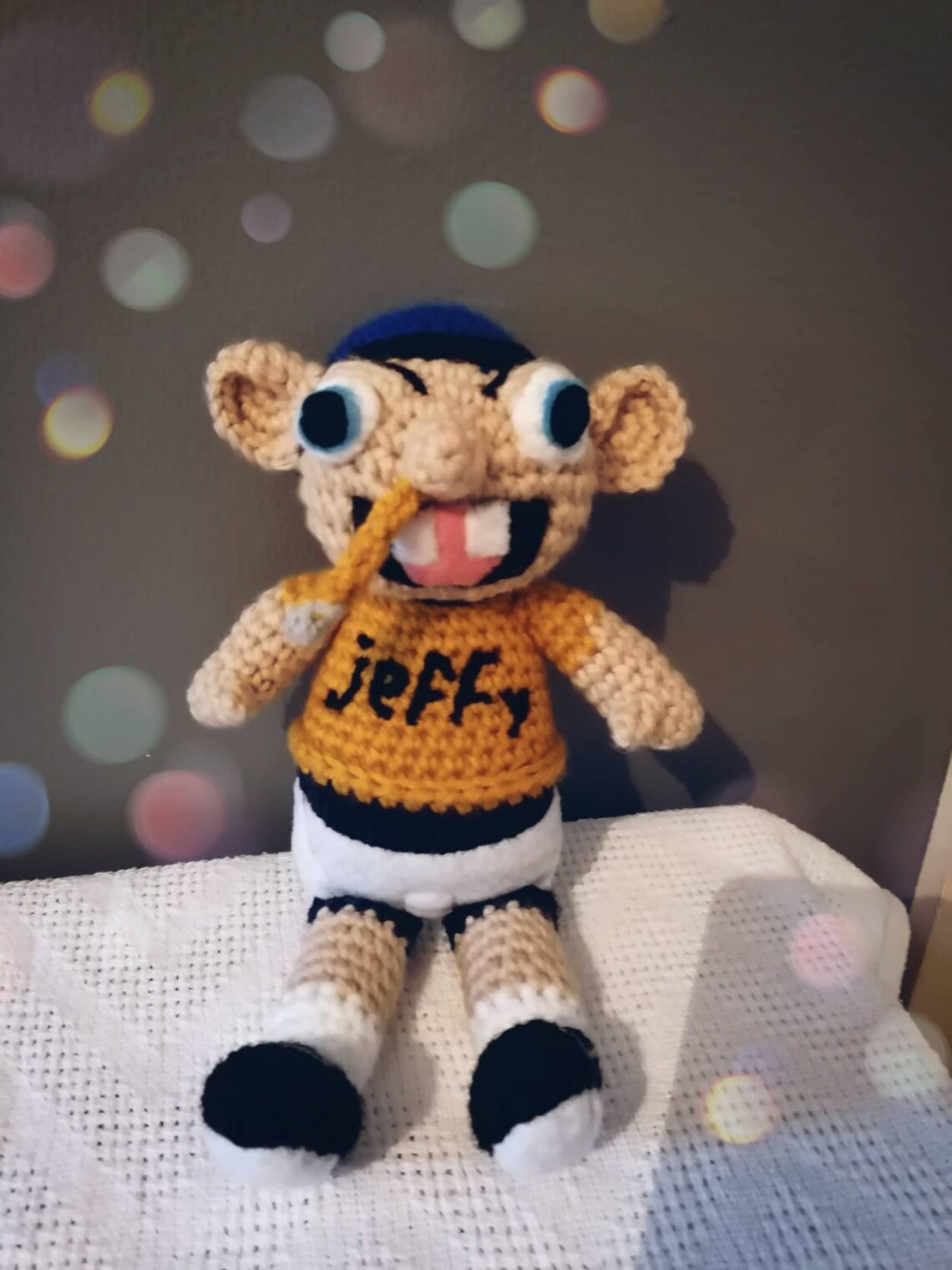 Jeffy Puppet Amigurumi Crochet Stuffed Plush Toy | Etsy