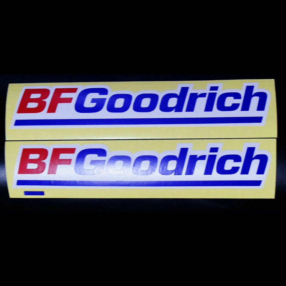 2x Bfgoodrich Tires Decal Stickers 6.0 X 1.0 | Etsy