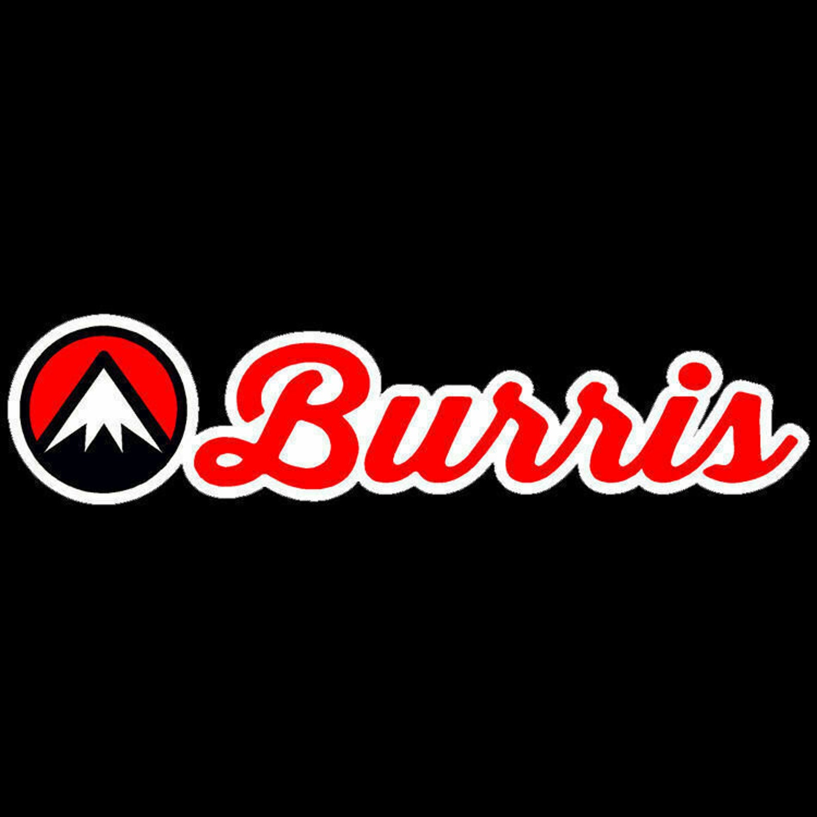 Burris optics vinyl decal logo sticker 6.0 x 1.3 | Etsy