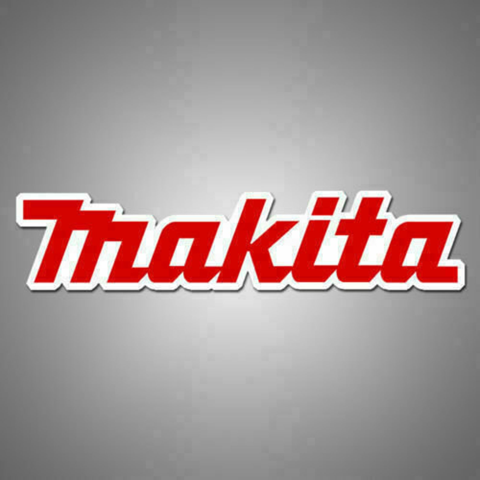 Makita tools Decal Stickers 6.0 x 1.3 logo red | Etsy