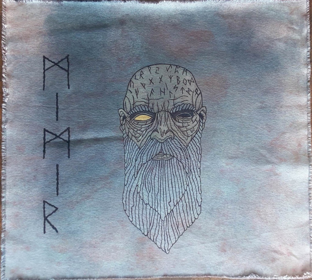 Runes Casting Cloth, Oracle Cloth, Altar Cloth, Cards, Tarot, Wicca ...