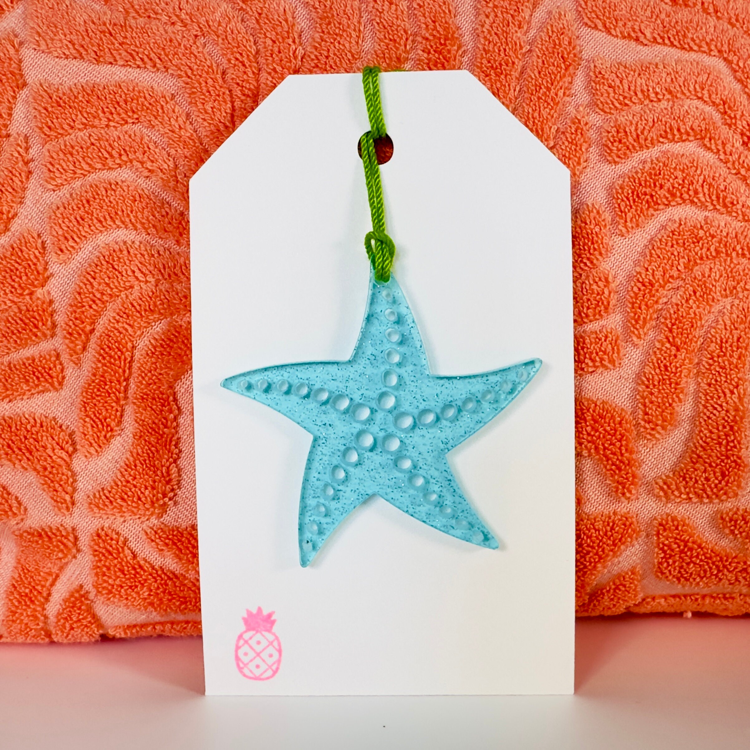 Sea Star Acrylic Gift Tags, Cute Beach Party Favors for Kids, Ideal for ...