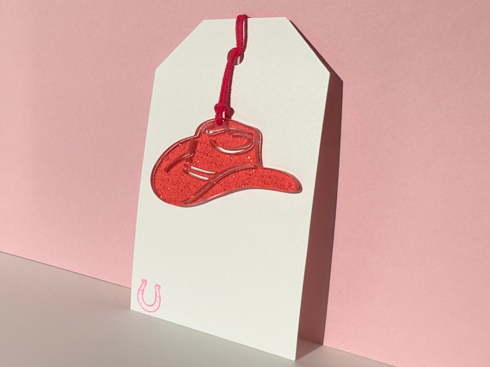 Acrylic Cowboy Hat Gift Tag, Western Party Favor - Etsy