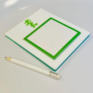 Acrylic Post It Note Holder Mahjong Dragons, Unique Mahjongg ...