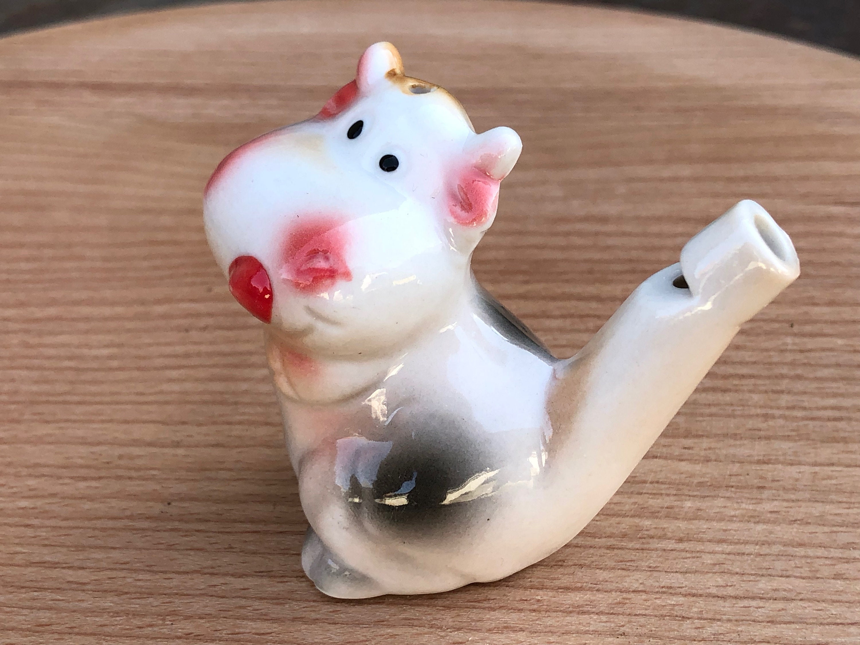 Cow Whistle, Water Whistle, Ceramic Whistle, Cow Figurine, Tweet ...