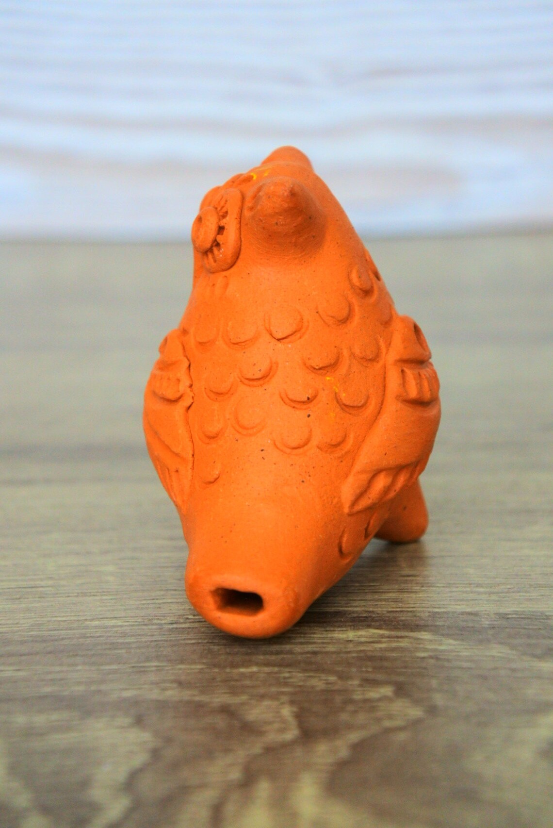 Ceramic whistle owl whistle folk bird twitter bird | Etsy