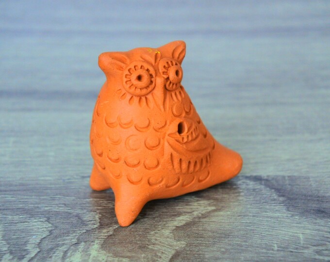 Ceramic Whistle, Owl Whistle, Folk Bird, Twitter Bird, Porcelain Owl ...