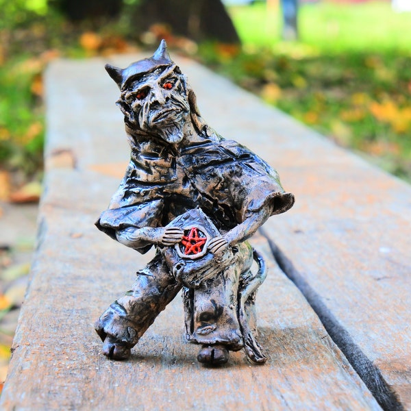Devil Statue - Etsy
