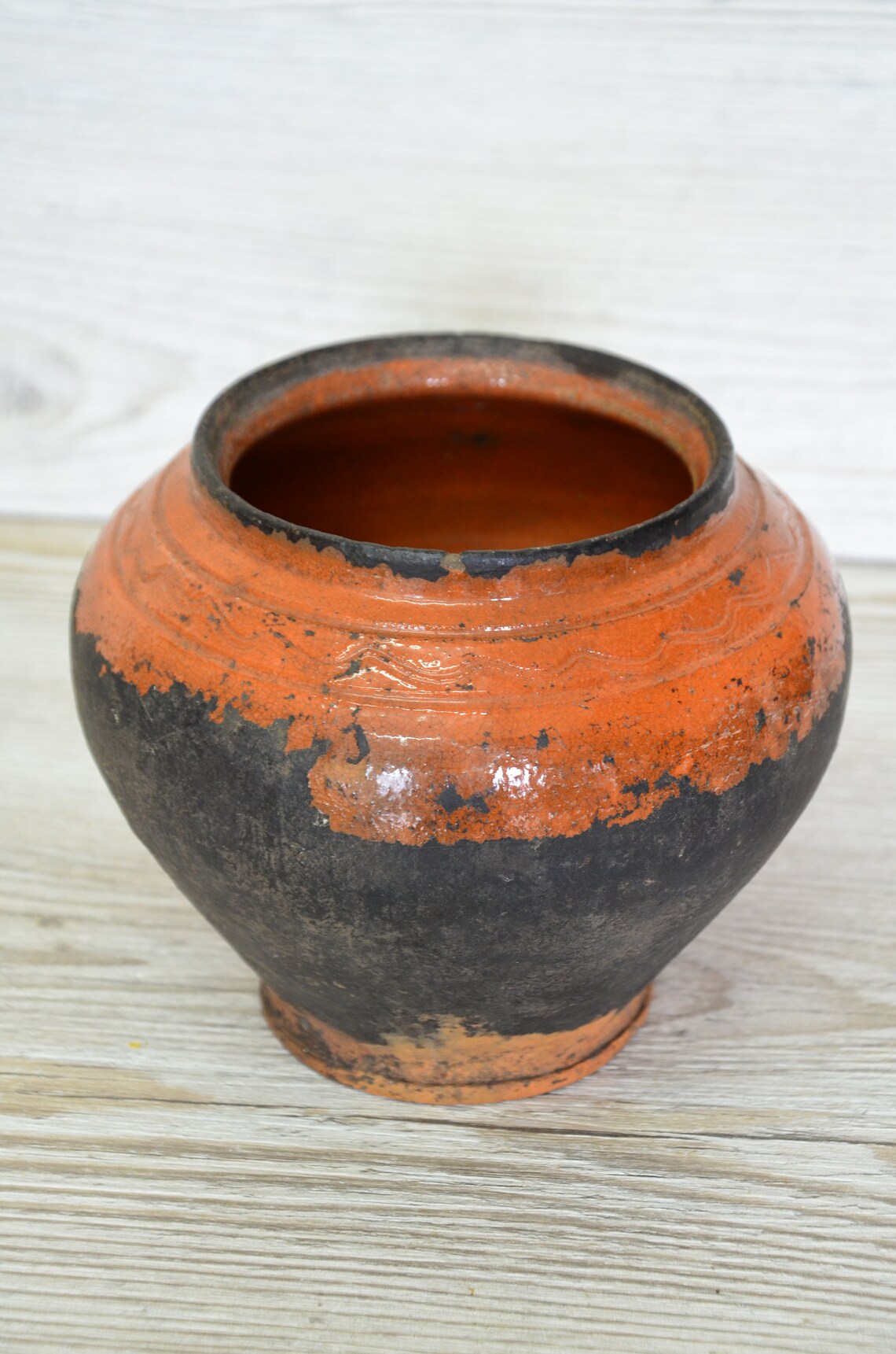 Ceramic Dishes of Ancient Russia POT, Old Red Clay Pot, Russian Pot ...