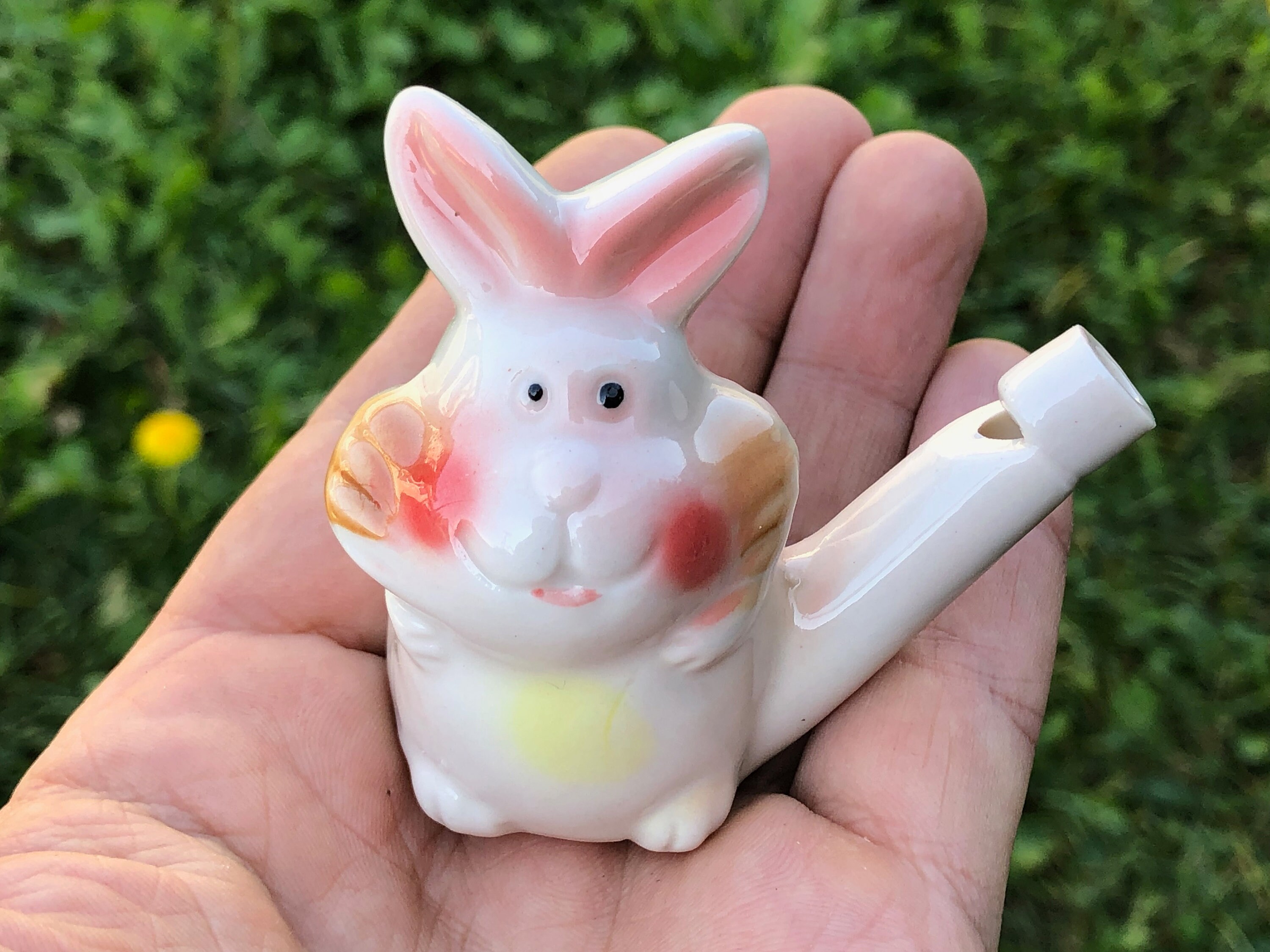 Whistle Rabbit Water Whistle Ceramic Whistle Rabbit Figurine Tweet ...