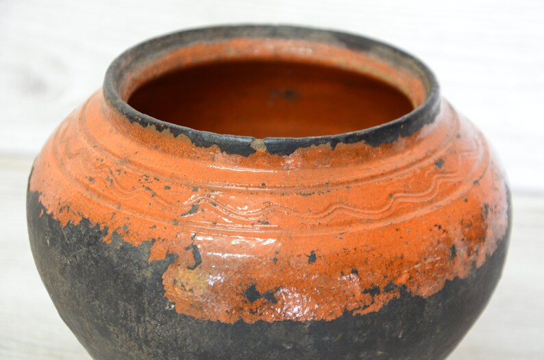 Ceramic Dishes of Ancient Russia POT, Old Red Clay Pot, Russian Pot ...